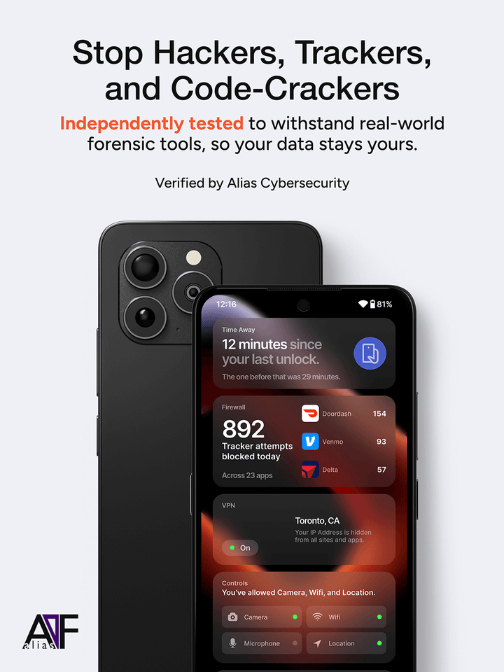 UP Phone | Privacy-First Smartphone with Kill-Switch – Unplugged